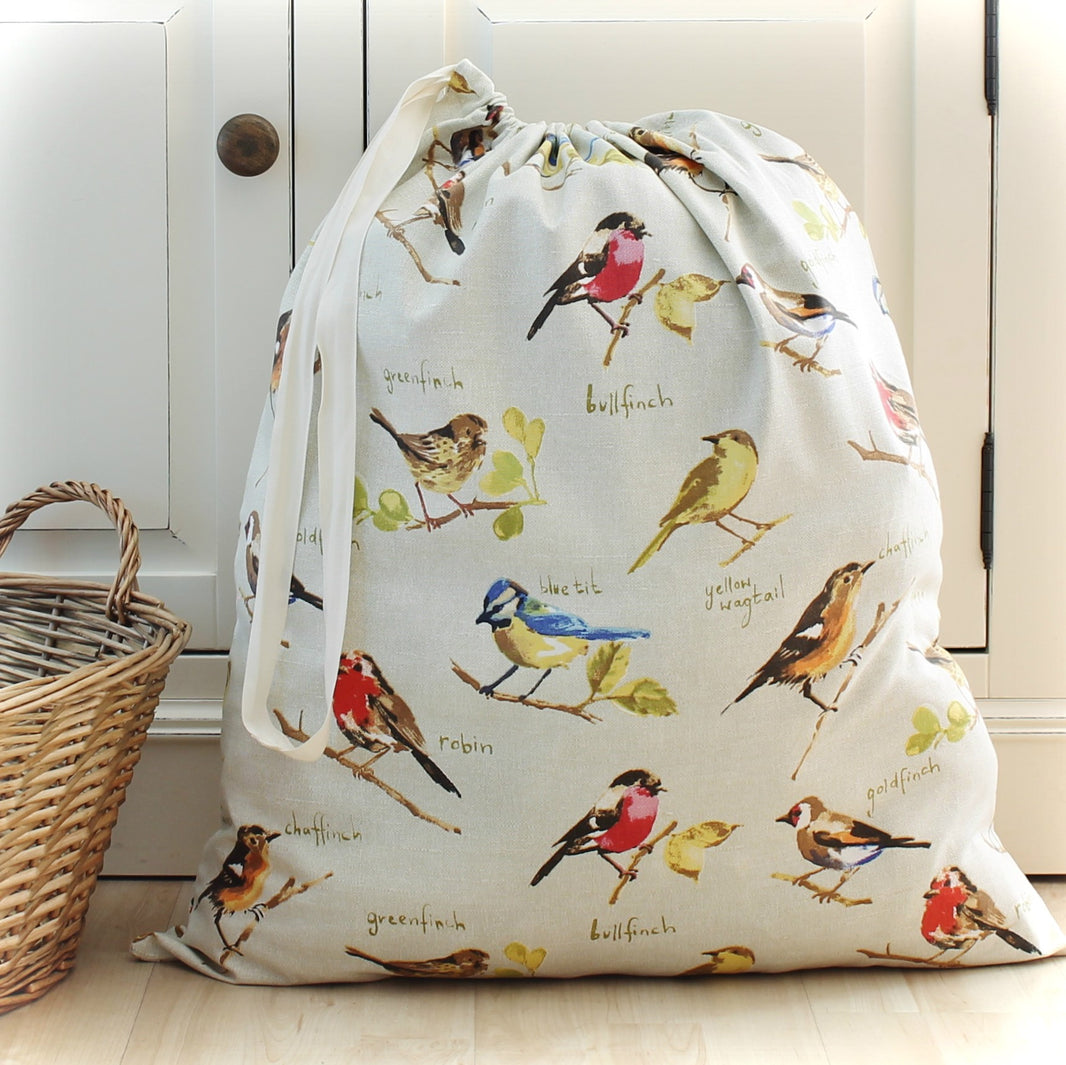 Drawstring Fabric Laundry Bags & Laundry Sacks – FromRagsToBags
